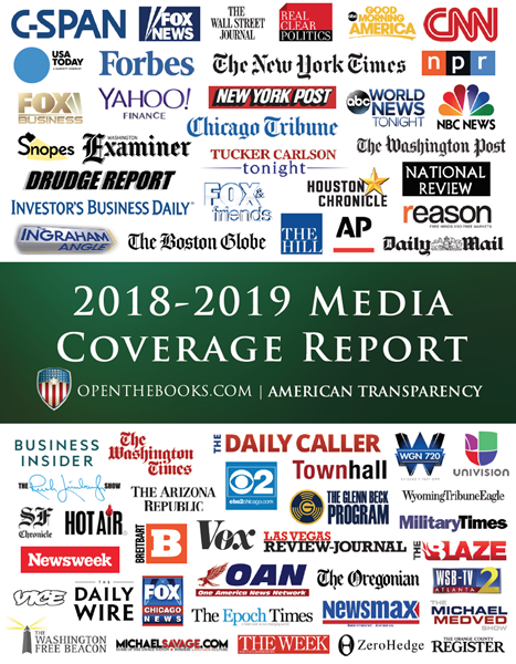 OpenTheBooks Media Coverage Report | Open the Books
